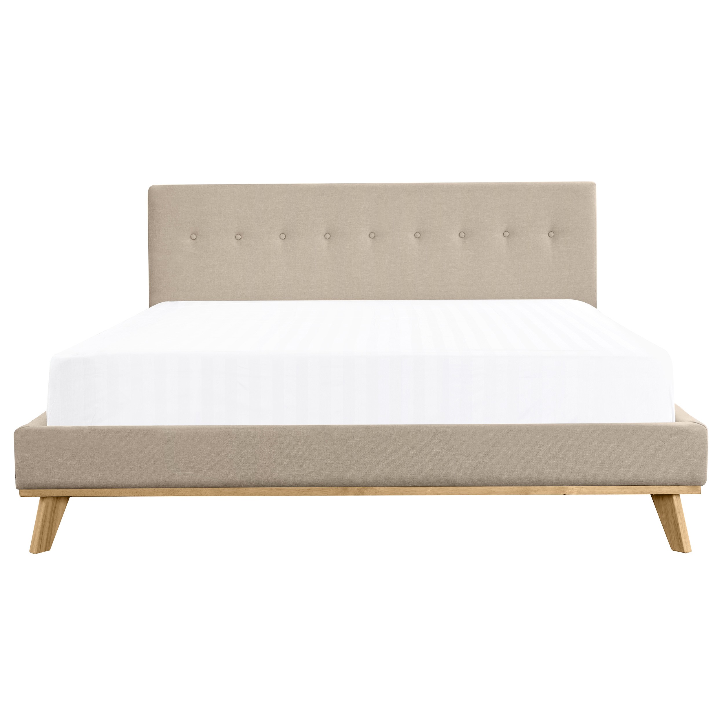 Lit Iryna 160x200 beige : commandez nos lits Iryna 160x200 beiges - RDV ...