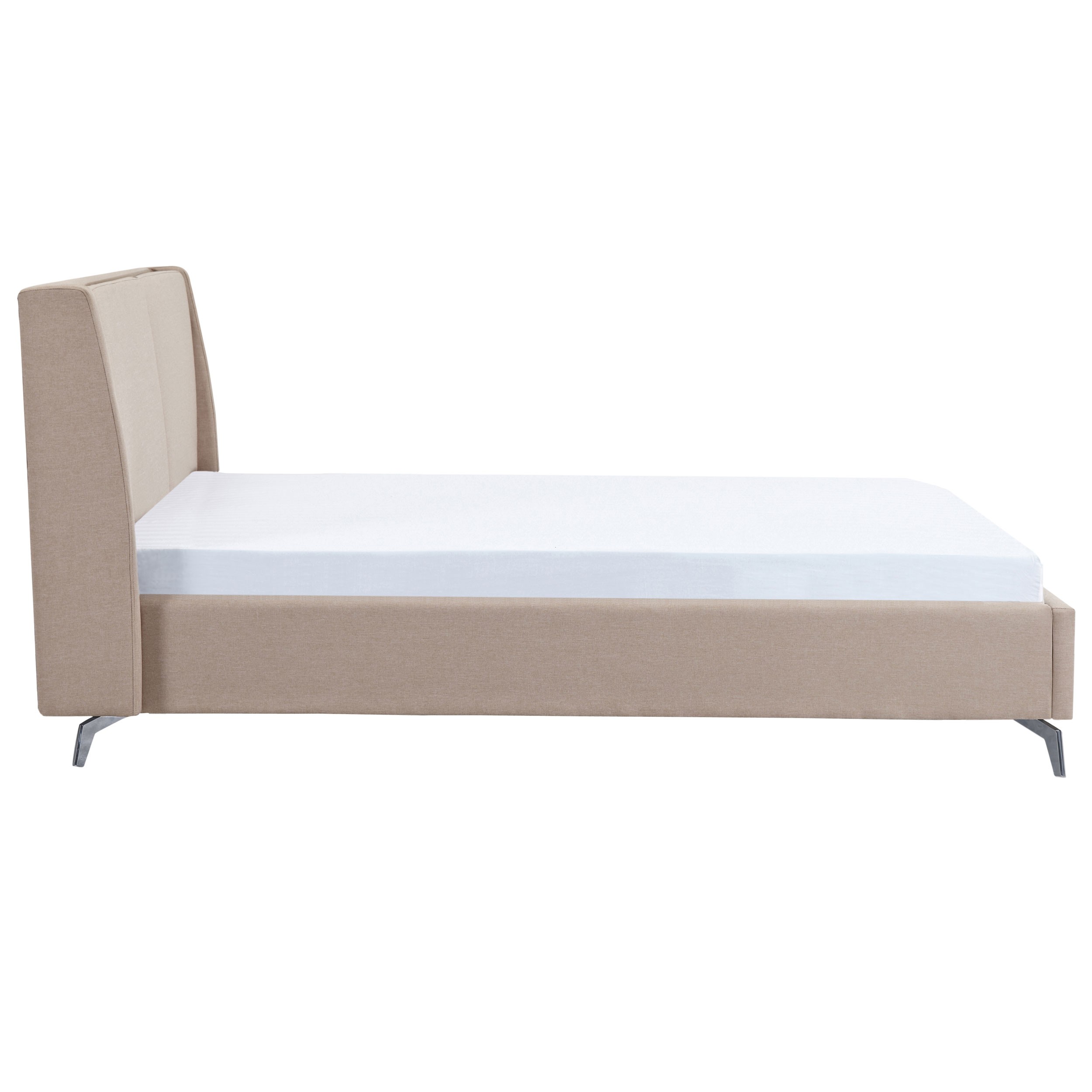 Lit Ana 160 x 200 cm beige : commandez les lits Ana 160 x 200 cm beiges ...