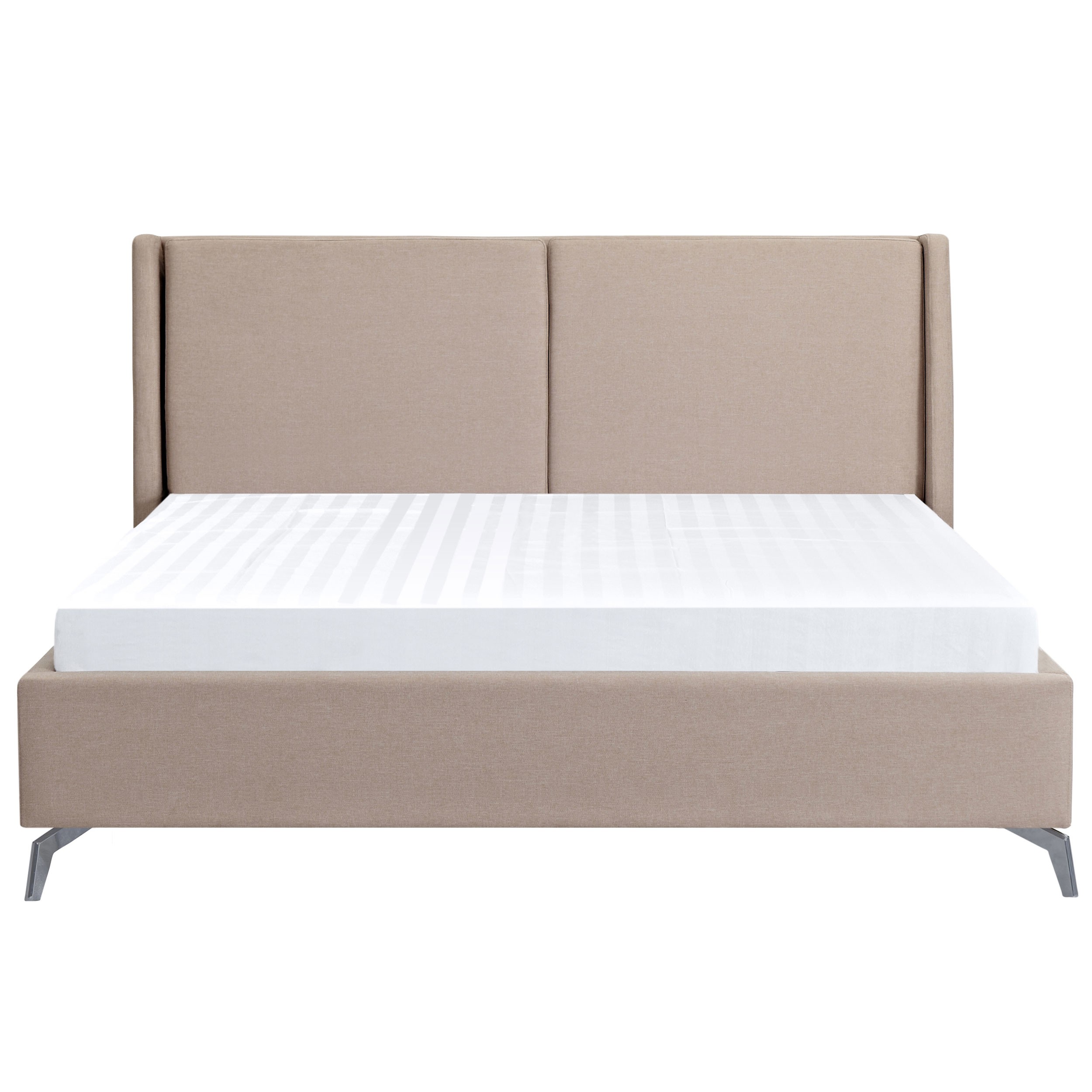 Lit Ana 160 x 200 cm beige : commandez les lits Ana 160 x 200 cm beiges ...