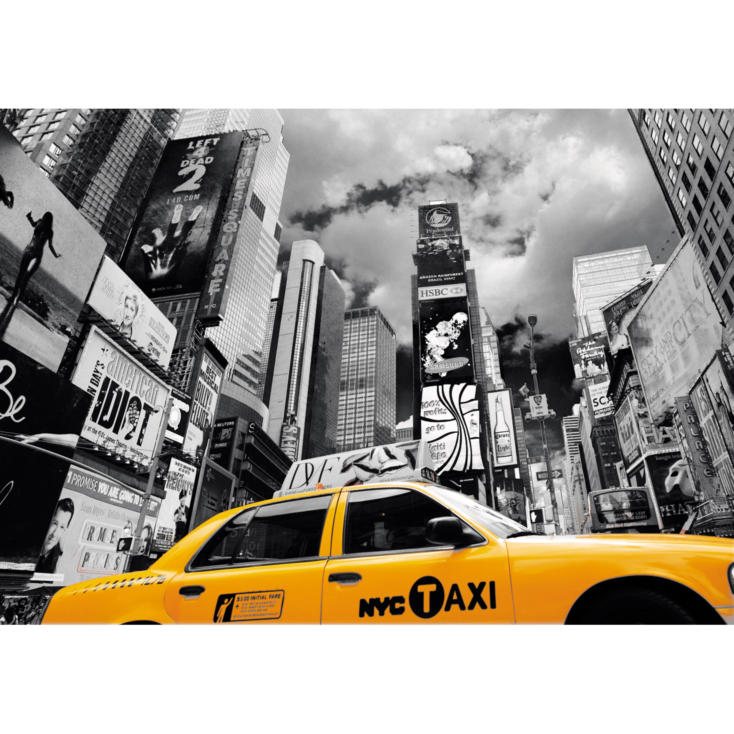 Poster yellow cab : commandez nos posters yellow cab design à prix d ...